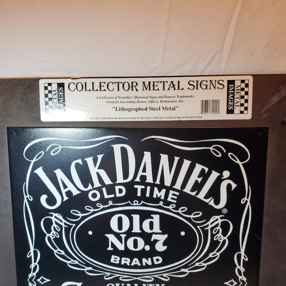Collector Metal Signs | Dining | Jack Daniels Old No 7 Tennessee ...